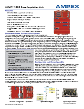 AMux 1000 Data Acquisition Unit 製品カタログ アンペックス・ジャパン | イプロスものづくり