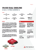 GNSSコンパス内蔵GNSS補助型INS『VN-300』 製品カタログ ユニオン | イプロスものづくり