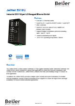 DNV船級認証 レイヤ2 産業用マネージドイーサネットスイッチ Beijer JetNet 5916G-4C4F 製品カタログ 製品カタログ ...