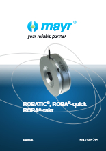 通電接続型クラッチ「ROBATIC」、励磁作動型ブレーキ「ROBA-quick」、クラッチブレーキユニット「ROBA-takt」 製品カタログ ...