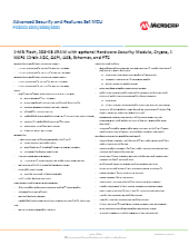 【英語版】Advanced Security and Features Set MCU 製品カタログ グローバル電子 | イプロスものづくり