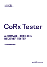 自動コヒーレントレシーバテスタ CoRx Tester カタログ 仕様書【英語版】 製品カタログ 日本レーザー | イプロスものづくり