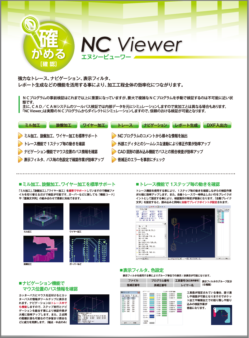 NC Viewer 製品カタログ システムアイ | イプロスものづくり