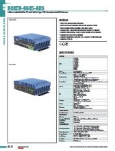 Alder Lake 第12世代 CPU搭載 産業用ファンレス小型PC BOXER-6645-ADS 製品カタログ 製品カタログ サンテックス ...