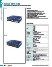 第12世代デスクトッププロセッサ対応ファンレスPC BOXER-6645-ADS 製品カタログ V-net AAEON | イプロスものづくり