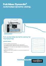 【測定事例】Dynamic clamp｜Patchliner 技術資料・事例集 ナニオンテクノロジーズジャパン | イプロスものづくり