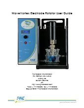 Pine-WaveVortexローコスト一体型 RDE&RRDE User Guide 取扱説明書（マニュアル） インターケミ | イプロスものづくり