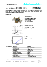 波長852nm・CW狭線幅外部共振器レーザーモジュール『S1-0852-100』 仕様書 サンインスツルメント | イプロスものづくり