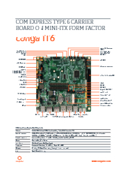 COMe Type 6 キャリアボード: conga-IT6 コンガテックジャパン | イプロスものづくり
