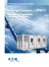コンテナ型バッテリーエネルギー貯蔵システム xStorage Container C20 BESS 製品カタログ（英語版） 製品カタログ ...
