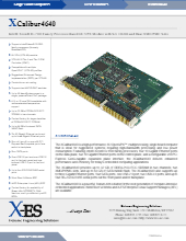 【英語版】Intel系プロセッサ『XCalibur4640』 製品カタログ ミッシュインターナショナル | イプロスものづくり