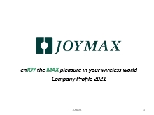 JOYMAX会社案内 会社紹介資料 インタコンポ | イプロスものづくり