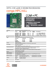 COM-HPC Server: conga-HPC/sILL コンガテックジャパン | イプロスものづくり