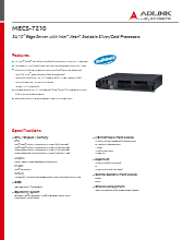 2UエッジAIサーバ MECS-7210 仕様書 | カタログ | ADLINKジャパン - Powered by イプロス