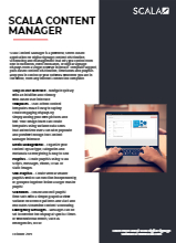 集中管理サーバー『SCALA CONTENT MANAGER』（英語版） 製品カタログ SCALA | イプロスものづくり
