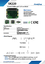 PC/104+ & StackPC(PCIe/104) CPUボード PERFECTRON SK220-MXM 製品カタログ 製品カタログ ...