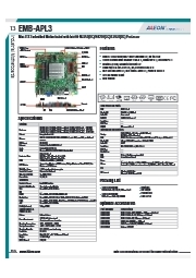 Mini ITX規格産業用マザーボード【EMB-APL3】 AAEON | イプロス製造業