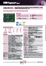 SECO 産業用COM Express CPUモジュール TARVOS(COMe-B09-BT6) 製品カタログ 製品カタログ サンテックス ...