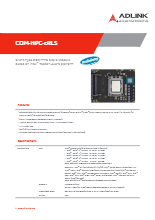 COM-HPC-cRLS 仕様書 ADLINKジャパン | イプロスものづくり