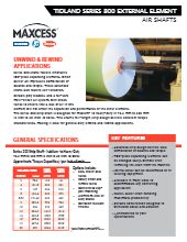 【英語版】TIDLAND SERIES 800 EXTERNAL ELEMENT 製品カタログ マクセスジャパン株式会社（旧ファイフジャパン ...