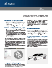 モデリングテクノロジー『CGM Core Modeler』 製品カタログ スペイシャル | イプロスものづくり