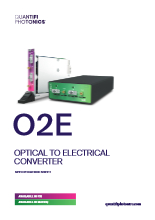 光 / 電気コンバータ O2Eシリーズ カタログ【英語版】 製品カタログ 日本レーザー | イプロスものづくり
