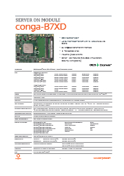 COM Express: conga-B7XD コンガテックジャパン | イプロスものづくり