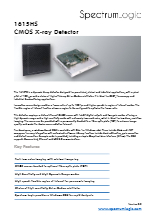【英語版】1615HS CMOS X-ray Detector 製品カタログ スペクトラムロジック | イプロスものづくり
