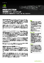 NVIDIA SPECTRUM SN3000シリーズ スイッチ 製品カタログ サーヴァンツインターナショナル | イプロスものづくり