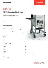 Thermo Scientific ASC-10 自動サンプルコンソール ガスサンプリングシステム 製品カタログ | カタログ | サーモ ...