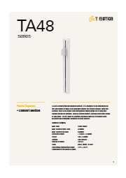 埋め込み式リフト用電動リニアアクチュエータ【TA48】 TiMotion Japan | イプロスものづくり