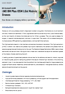 i.MX-8M-Plus-OSM-SoM_Drones 製品カタログ 富士ソフト | イプロスものづくり