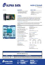【英語版】ミリタリ温度範囲対応 Zynq UltraScale+ MPSoC FPGAボード (3U VPX) 製品カタログ ミッシュ ...