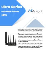 5G対応 産業用セルラールーター Milesight UR75 製品カタログ 製品カタログ サンテックス | イプロスものづくり