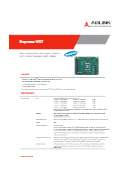 COM Express【Express-VR7】 ADLINKジャパン | イプロスものづくり