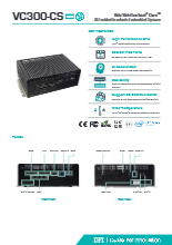 Coffee Lake 第9/8世代 CPU搭載 車載向けEdge AIコンピューター DFI VC300-CS製品カタログ 製品カタログ ...