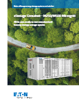 コンテナ型バッテリーエネルギー貯蔵システムxStorage Container M250/M500 マイクログリッド製品カタログ 製品カタログ ...