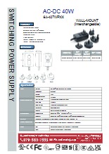 ACアダプター 医療規格60601-1 DC5V-48V max6A 40W ACピン切替式 小さい コンパクト 国別管理簡単 製品カタログ ...