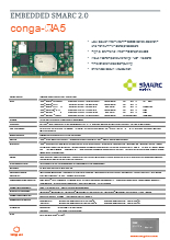 SMARC: conga-SA5 データシート 製品カタログ コンガテックジャパン | イプロスものづくり