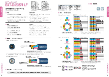 電子機器ロボット用ケーブル『EXT-II/20276 LF』 総合カタログ 太陽ケーブルテック | イプロスものづくり