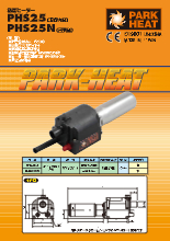 熱風ヒーター『PHS25』 製品カタログ パーカーコーポレーション | イプロスものづくり