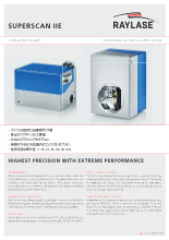2軸ガルバノスキャナ SUPERSCAN IIE 製品カタログ 日本レーザー | イプロスものづくり
