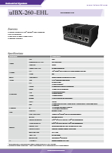 Celeron J6412 CPU搭載 産業用ファンレス小型PC IEI uIBX-260-EHL 製品カタログ 製品カタログ サンテックス | イプロスものづくり