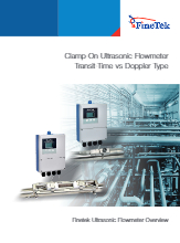 EPX Clamp-On Ultrasonic Flowmeter (超音波式流量計) 製品カタログ FineTek Co., Ltd ...