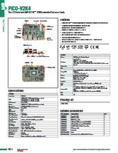 AAEON PICO-ITX規格産業用CPUボード【PICO-V2K4】 製品カタログ V-net AAEON | イプロスものづくり