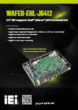 IEI 産業用3.5”シングルボードコンピュータ WAFER-EHL-J6412 製品カタログ 製品カタログ サンテックス | イプロスものづくり