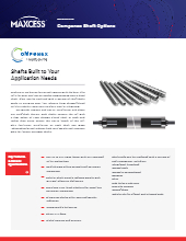 【英語版】Componex Shaft Options 製品カタログ マクセスジャパン株式会社（旧ファイフジャパン株式会社） | イプロスものづくり