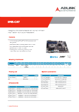 ATXマザーボード IMB-C47 仕様書 ADLINKジャパン | イプロスものづくり