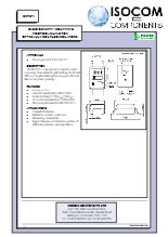 【英語版】フォトカプラー『IS2702-1』 製品カタログ SUPREME COMPONENTS INTERNATIONAL | イプロスものづくり