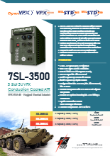 軍事・航空宇宙 向け 3U VPX ATR 伝導液体冷却システム 7STARLAKE 7SL-3500-LC 製品カタログ 製品カタログ サン ...